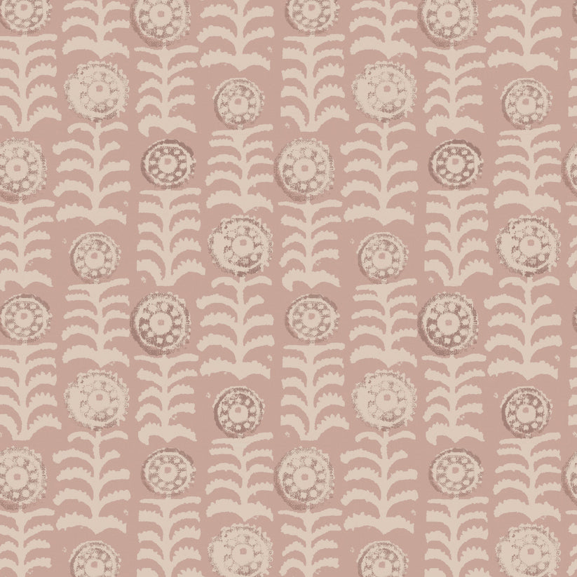 Killi Antique Pink Wide-Width Wallpaper – Penny Morrison