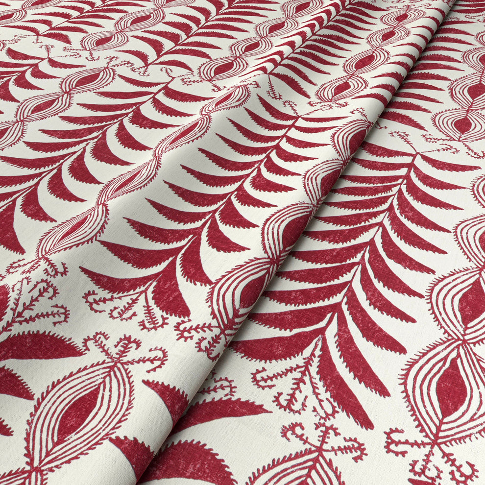 Penny Morrison Fabrics | Zanzibar | Raspberry